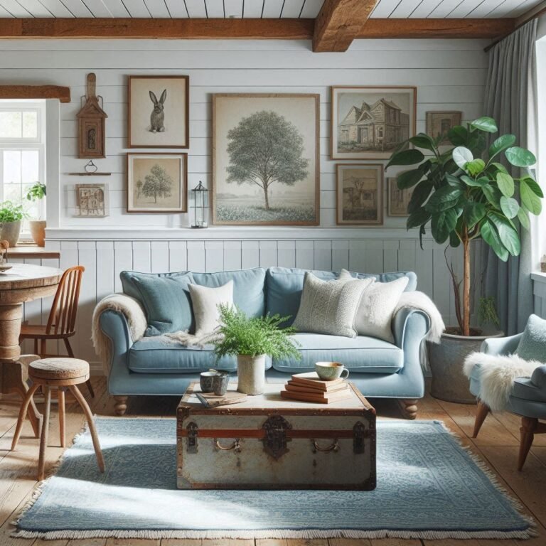 33 Blue Couch Living Room Inspirational Ideas | Cozy Haven Tales