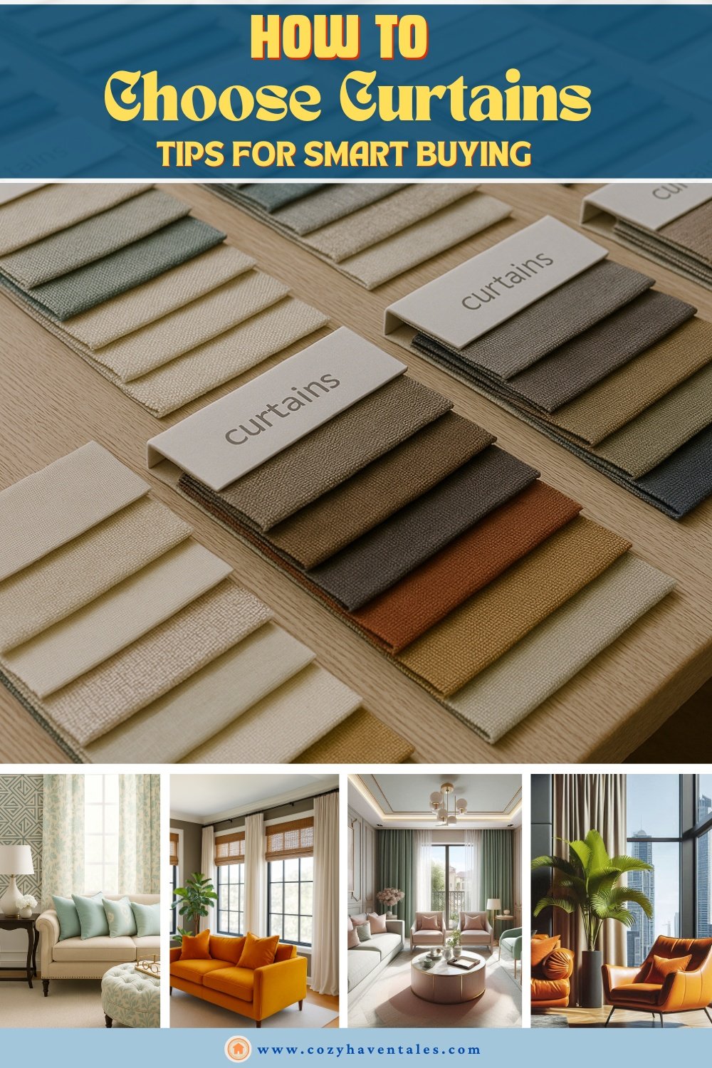 How to Choose Curtains for Your Home? | Cozy Haven Tales