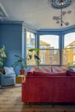 What Colors Go With Light Blue Wall Paint Color in a Living Room | Cozy ...