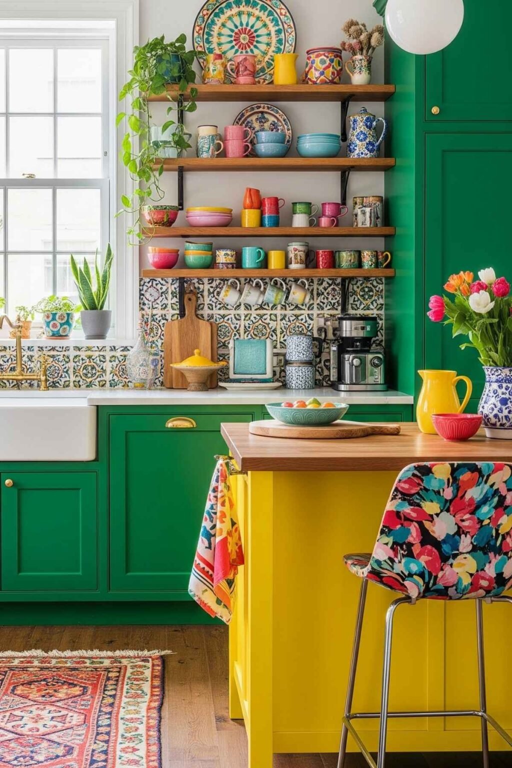 13 Colorful Maximalist Kitchen Ideas for a Bold and Happy Home