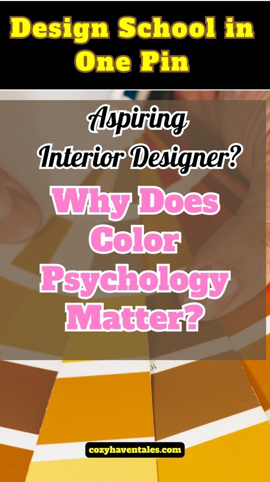 Color Psychology in Interior Design: A Beginner’s Guide | Cozy Haven Tales