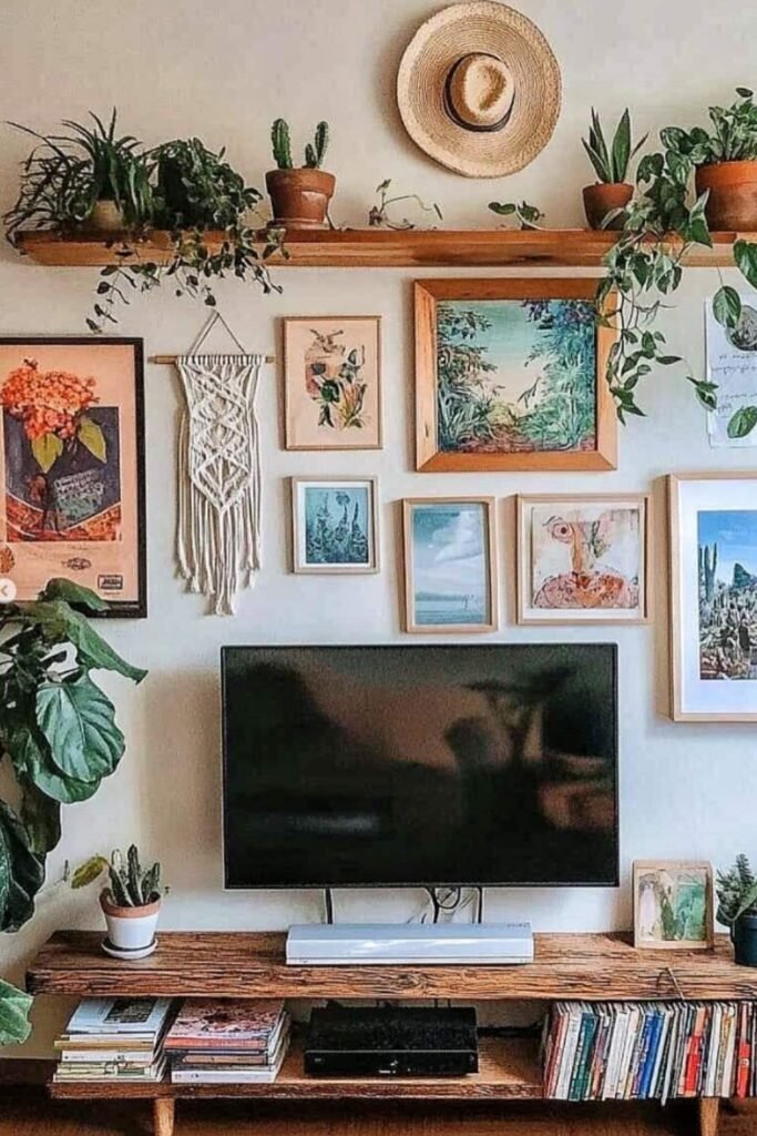 19 Simple and Beautiful Boho Wall Ideas You Can Recreate