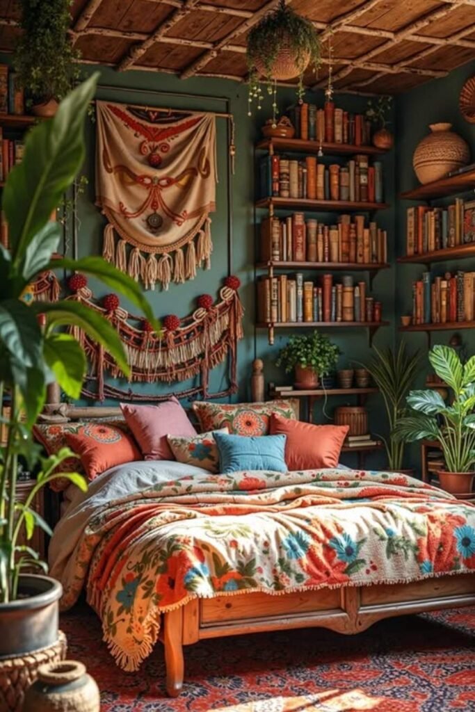19 Simple and Beautiful Boho Wall Ideas You Can Recreate